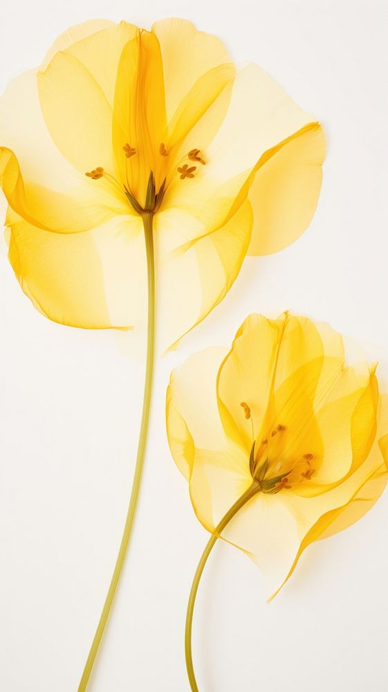Real pressed yellow tulip flowers | Free Photo - rawpixel