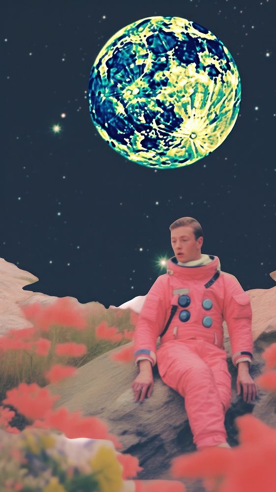 Astronaut space astronomy portrait. | Free Photo Illustration - rawpixel