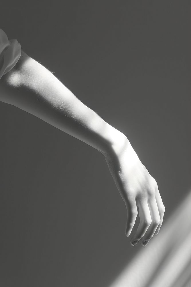 Arm shadow cast solid background | Premium Photo - rawpixel