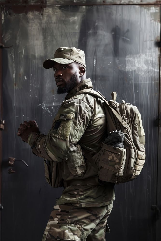 Black male military outfit soldier | Premium Photo - rawpixel