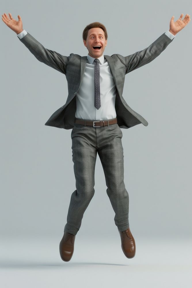 Businessman adult joy men. | Free Photo Illustration - rawpixel