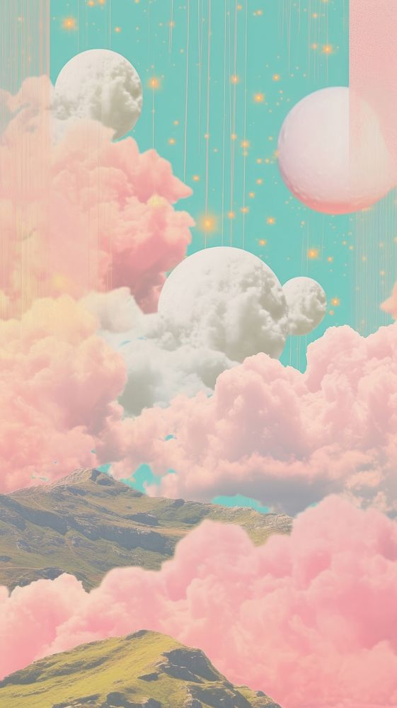 Cloud outdoors balloon nature. | Premium Photo Illustration - rawpixel