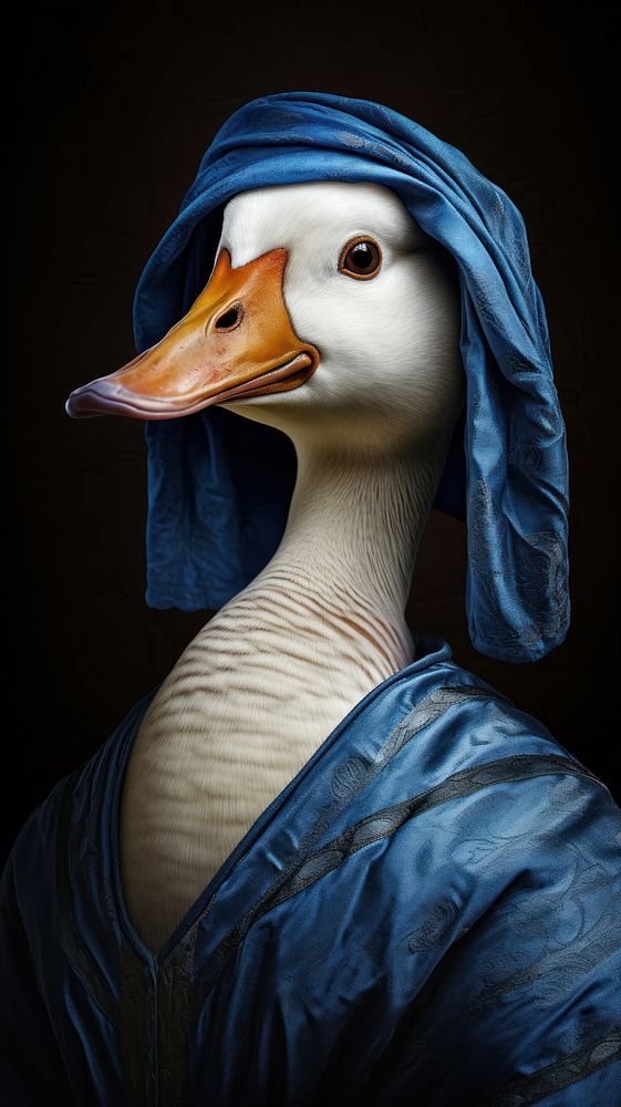 Animal goose portrait human. | Premium Photo Illustration - rawpixel