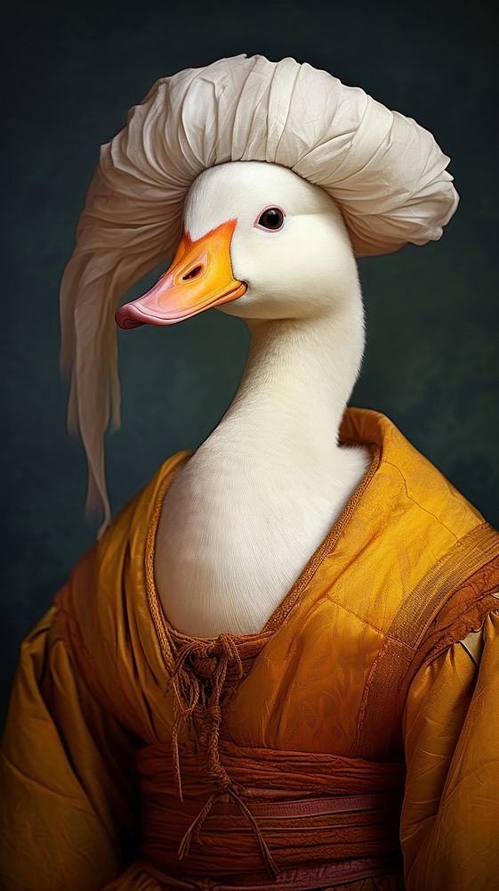 Animal goose portrait human. | Free Photo Illustration - rawpixel