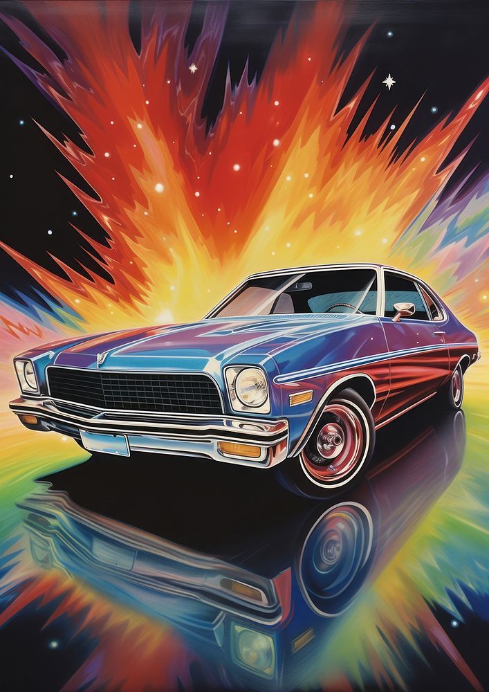 Car art painting vehicle. | Free Photo Illustration - rawpixel