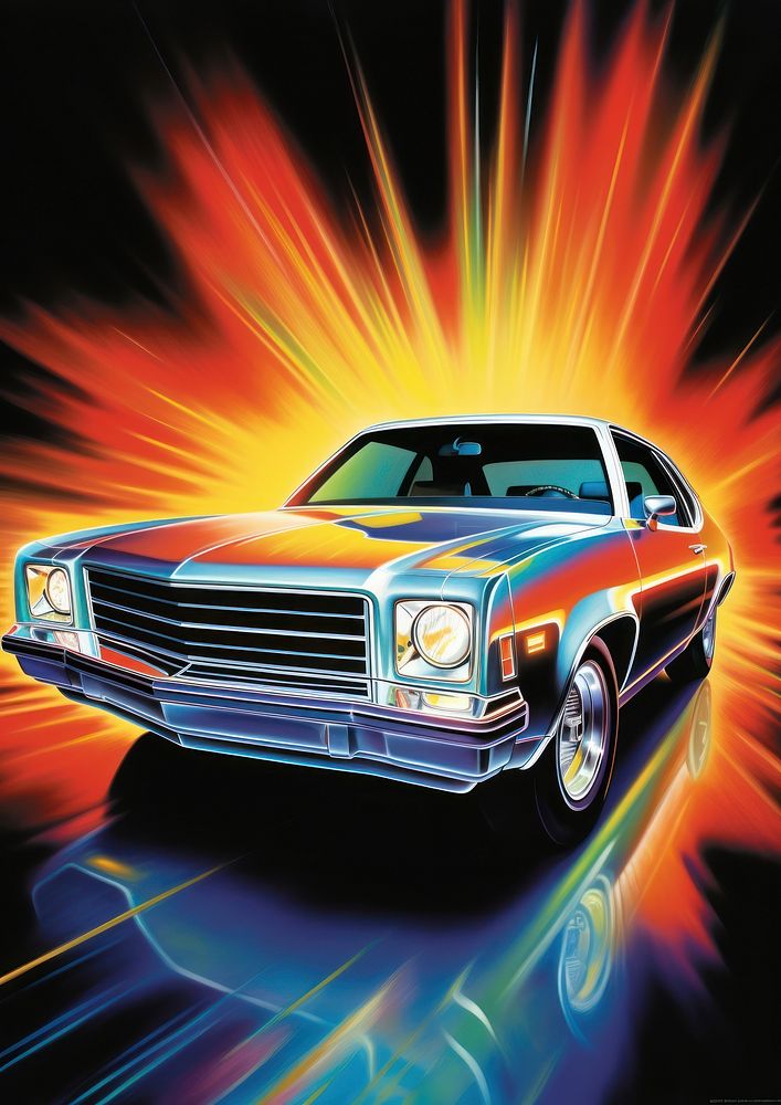 Car vehicle light art | Free Photo Illustration - rawpixel