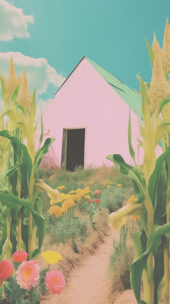 Corn farm architecture outdoors building. | Premium Photo - rawpixel