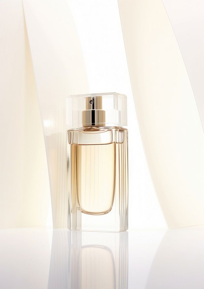Perfume modern shape cosmetics bottle | Free Photo - rawpixel