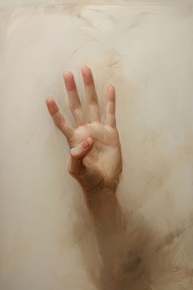 Close pale Person waving painting | Premium Photo Illustration - rawpixel