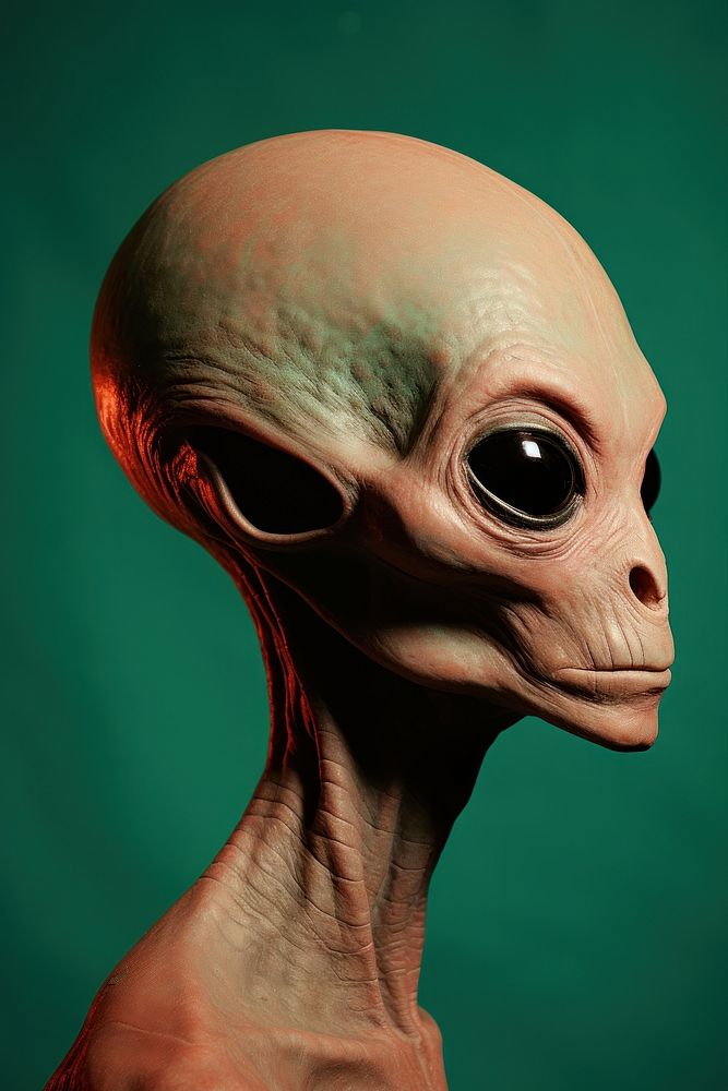 Alien side portrait profile science | Free Photo - rawpixel