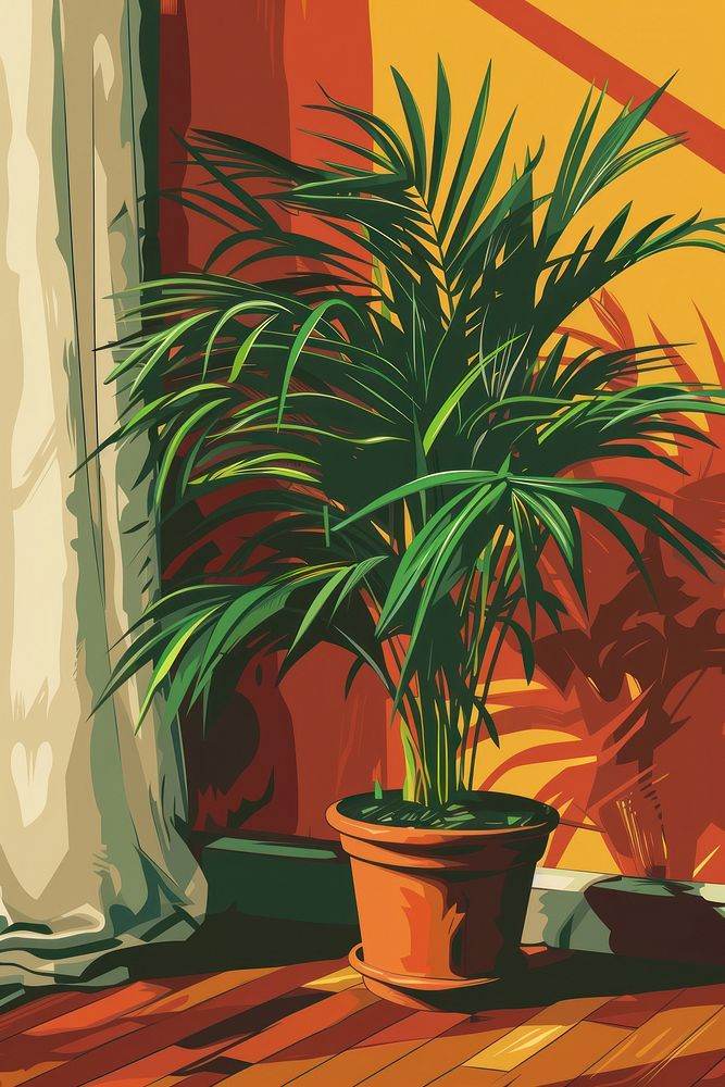 Vector illustrated indoor plant art | Premium Photo Illustration - rawpixel