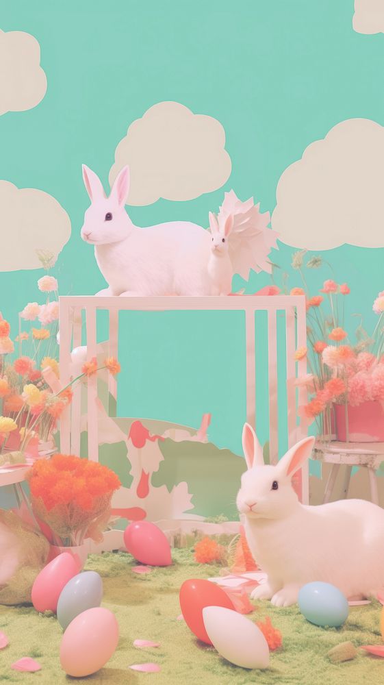 Cute easter animal mammal representation. | Free Photo Illustration ...