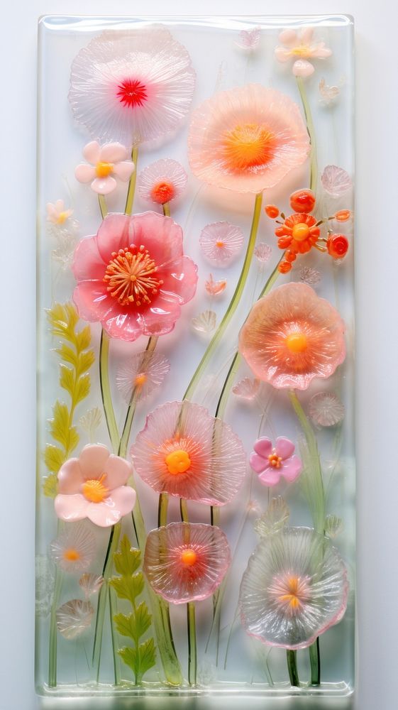 Field glass fusing art flower | Premium Photo - rawpixel