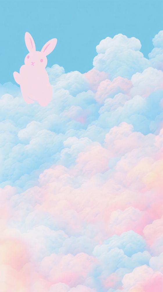 Rabbit backgrounds outdoors rabbit. | Premium Photo Illustration - rawpixel