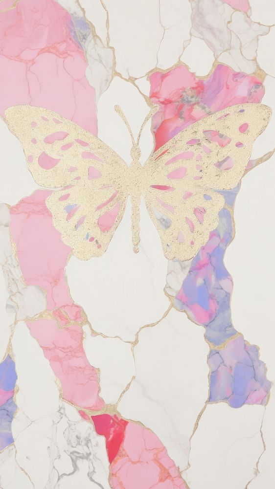Butterfly marble wallpaper backgrounds abstract | Premium Photo ...