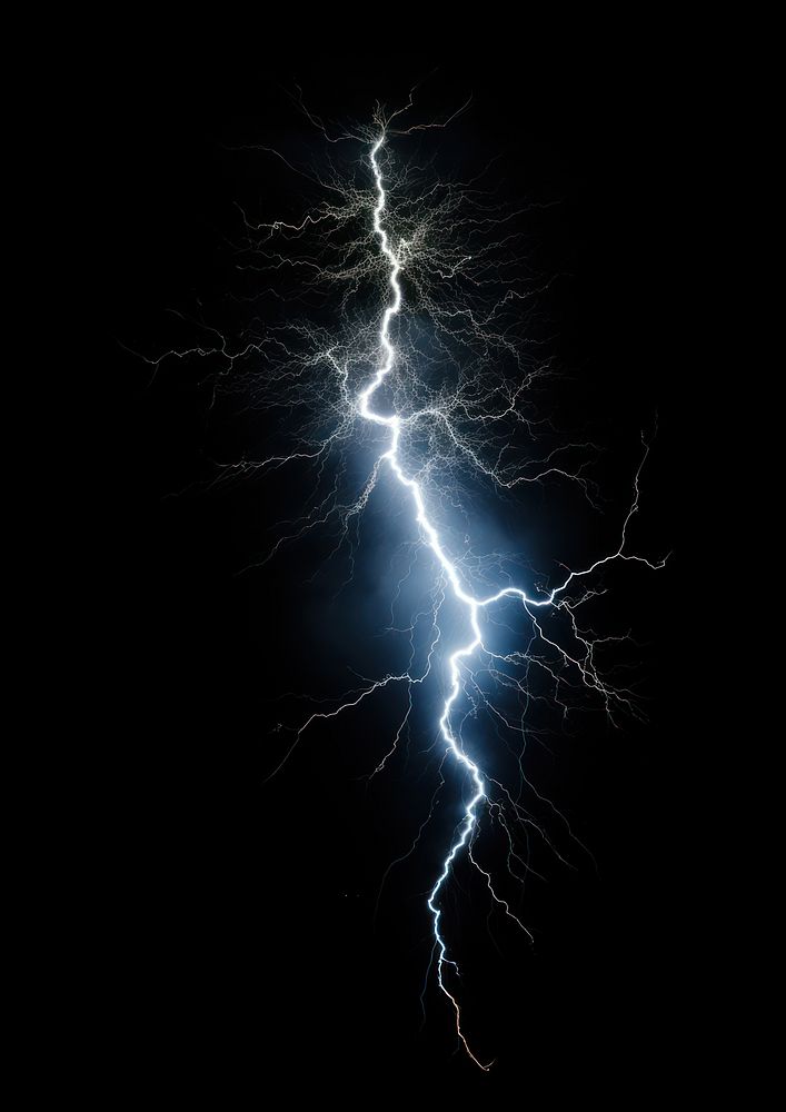 Thunder lighting thunderstorm lightning nature. | Premium Photo - rawpixel