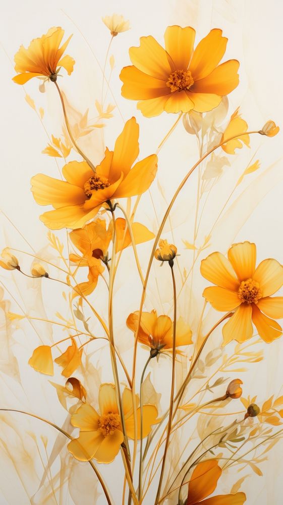 Coreopsis flower petal plant. | Free Photo - rawpixel
