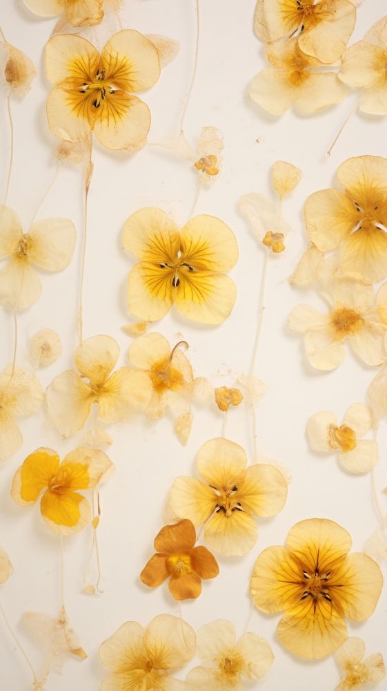 Real pressed primrose flowers backgrounds | Free Photo - rawpixel
