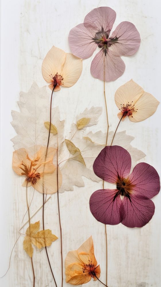 Real pressed tropical flowers petal | Premium Photo - rawpixel