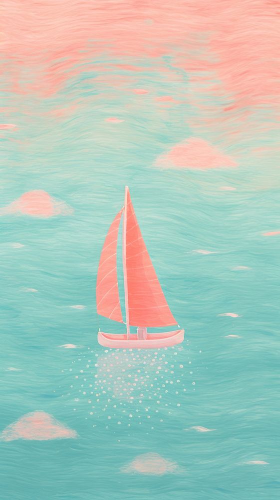 Sailing boat backgrounds watercraft sailboat. | Premium Photo ...