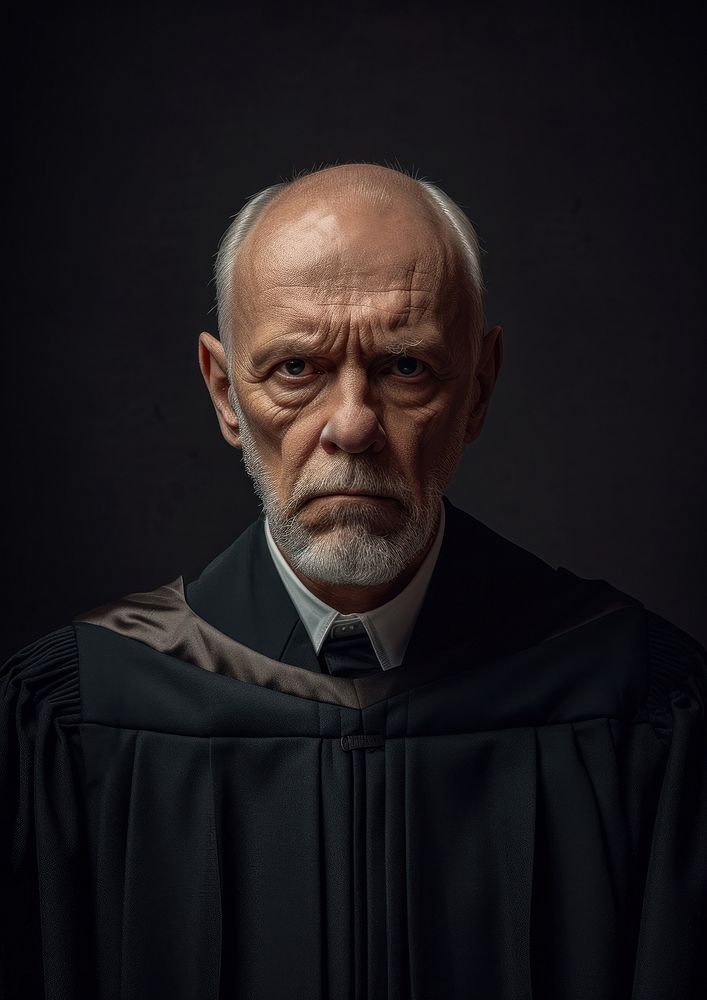 Judge portrait adult photo. | Free Photo - rawpixel