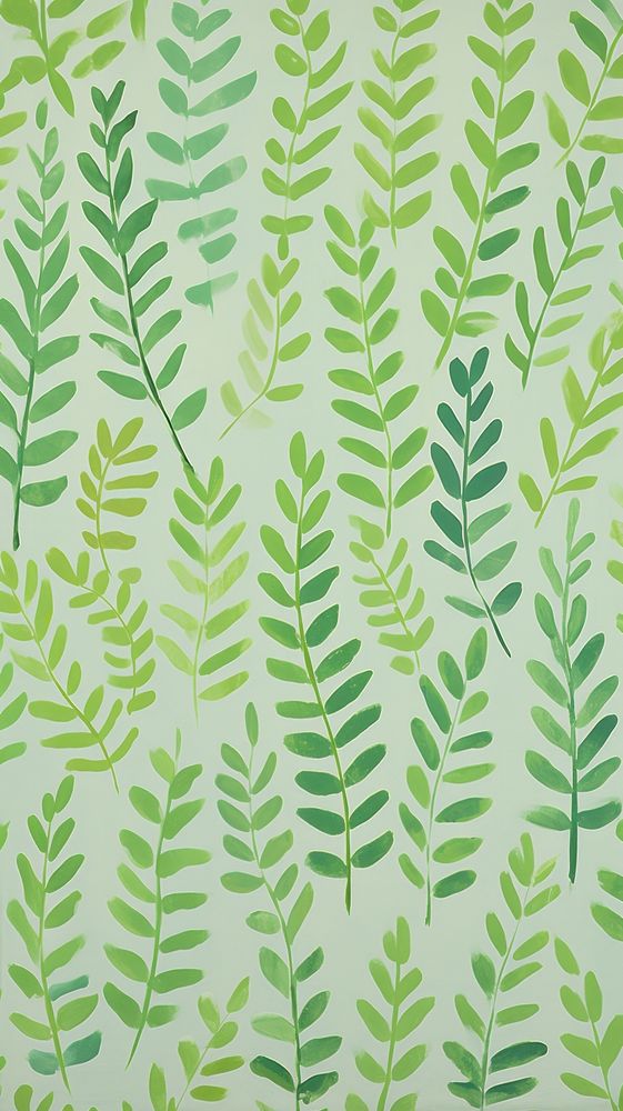 Fern leaves pattern backgrounds wallpaper. | Free Photo Illustration ...