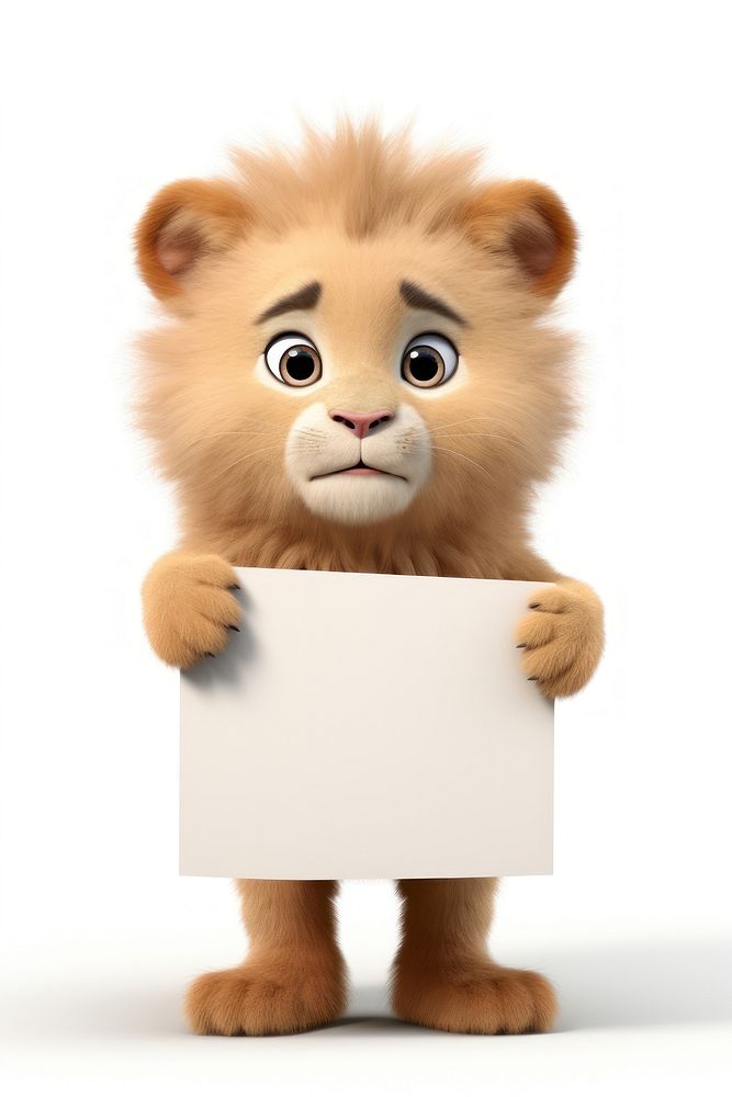 Sad lion animal mammal cute | Free Photo Illustration - rawpixel