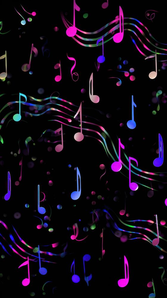 Music groovy petterns backgrounds paper | Premium Photo Illustration ...