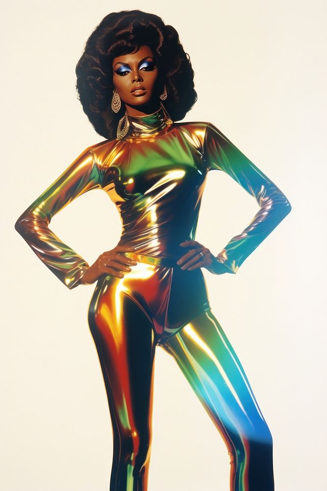 An full body iridescence African | Premium Photo Illustration - rawpixel