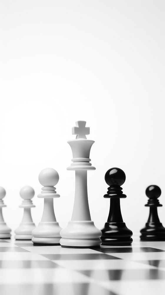 Black Chess Pattern Wallpaper chess | Premium Photo - rawpixel
