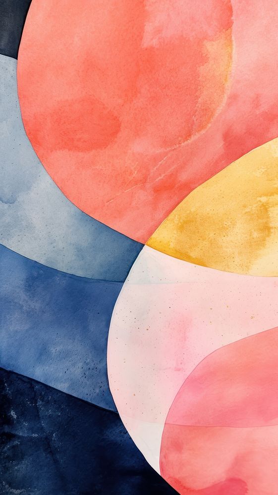 Abstract painting palette shape. | Free Photo Illustration - rawpixel