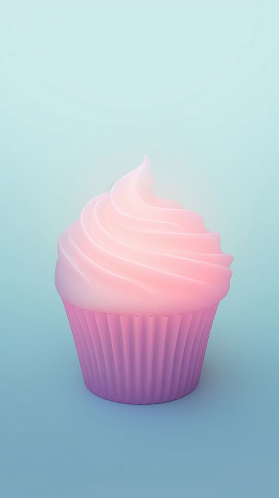 Blurred gradient pink Cupcake cupcake | Premium Photo Illustration ...