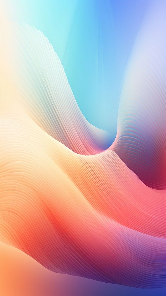 Color gradient wallpaper pattern nature | Premium Photo Illustration ...
