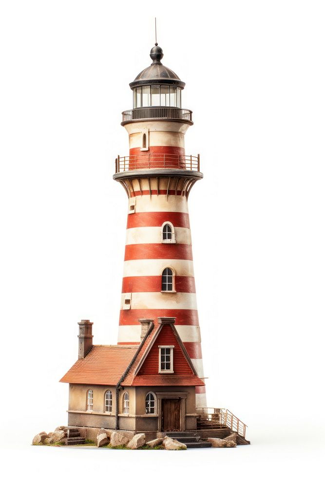 Vintage Lighthouse lighthouse architecture building. | Premium Photo ...