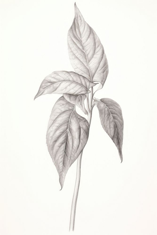 Botanical drawing sketch plant. | Free Photo Illustration - rawpixel