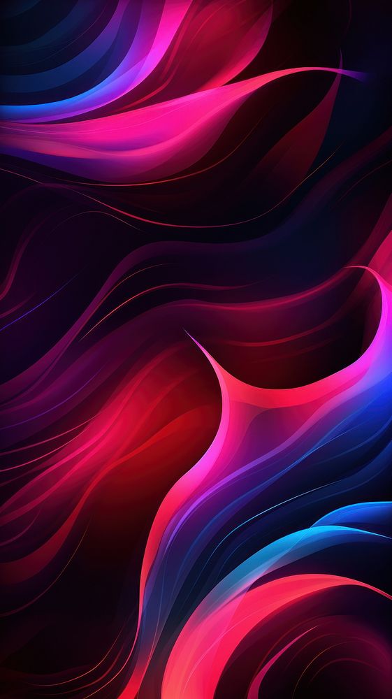 Swirl neon light wallpaper pattern | Premium Photo Illustration - rawpixel