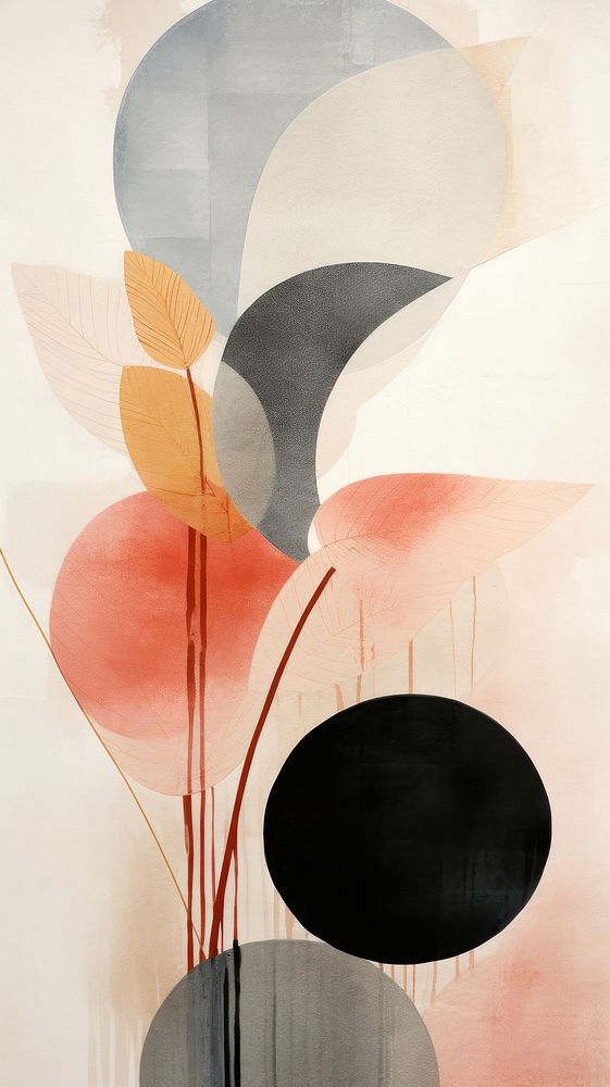 Plant abstract painting plant. | Premium Photo Illustration - rawpixel