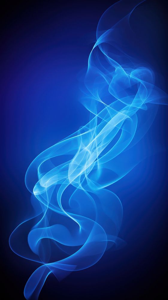 Smooth smoke particle wave Blue | Premium Photo Illustration - rawpixel