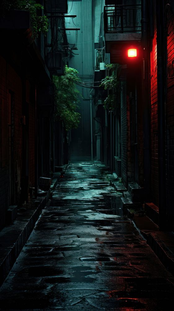 Street alley light lighting city. | Free Photo - rawpixel