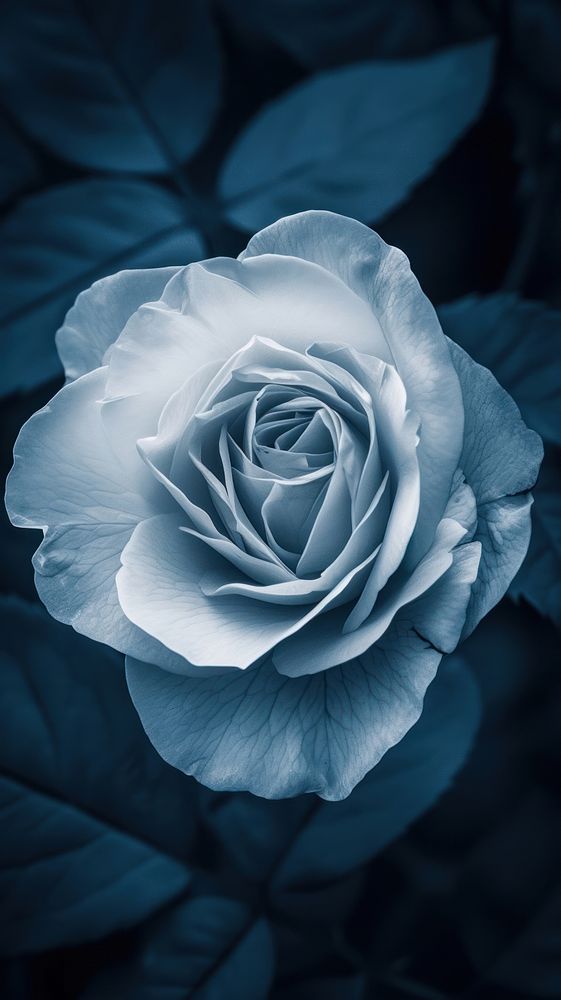 Dark Blue flower rose blue. | Free Photo - rawpixel