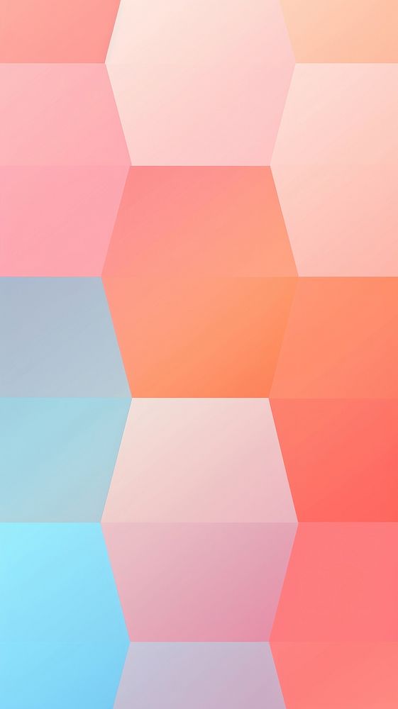 Overlapping hexagon seamless pattern paper | Premium Photo Illustration ...