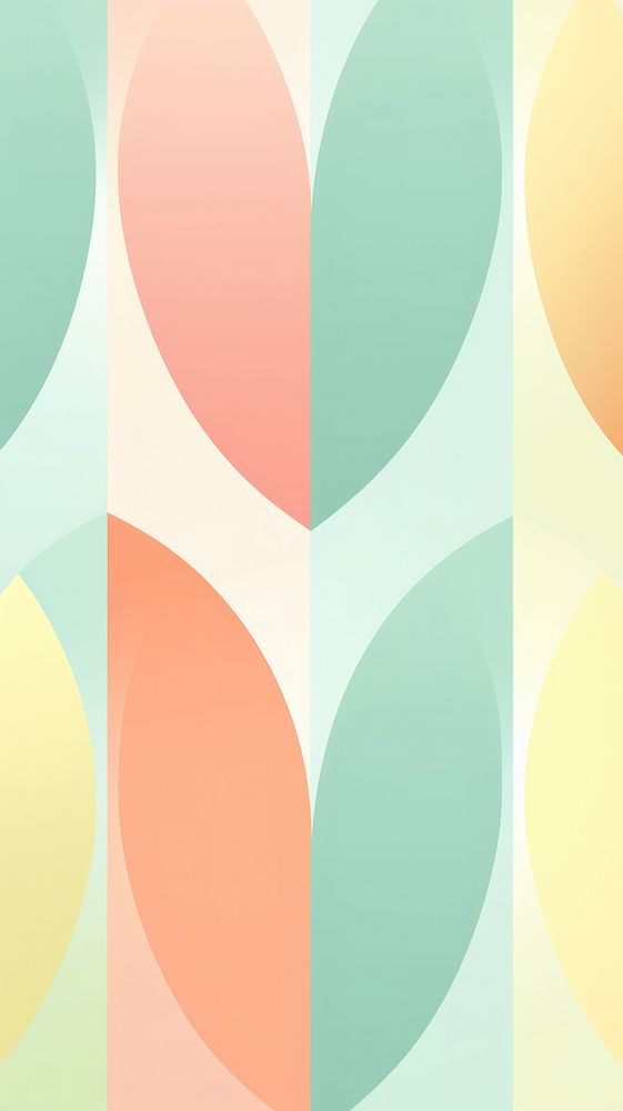 Overlapping oval pattern backgrounds creativity. | Premium Photo ...