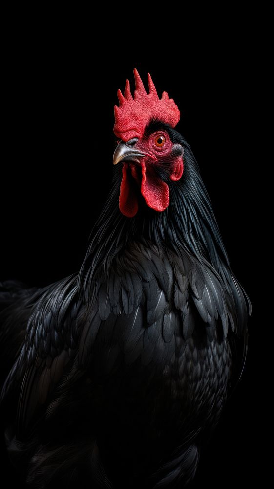 Ayam Cemani chicken poultry animal | Premium Photo - rawpixel