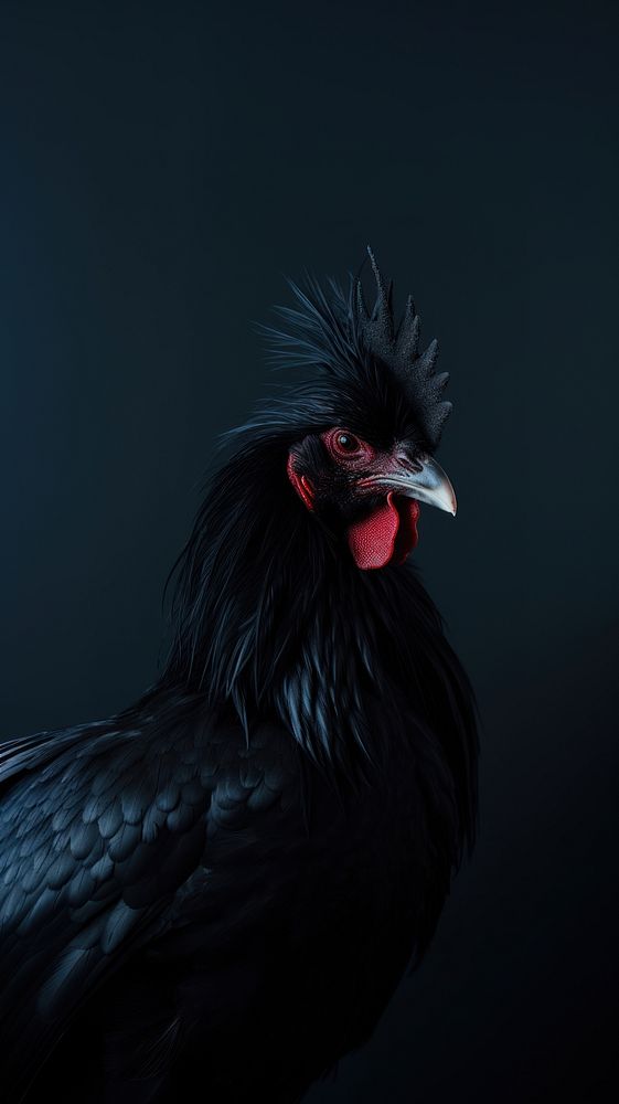 Ayam Cemani chicken poultry animal | Premium Photo - rawpixel