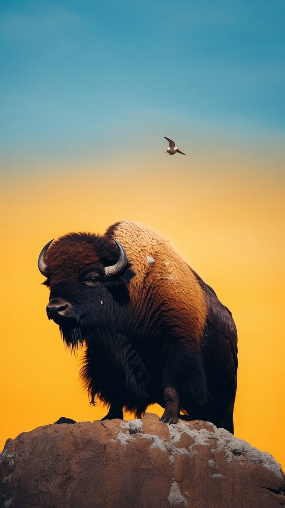 bird buffalo livestock wildlife animal. | Free Photo - rawpixel