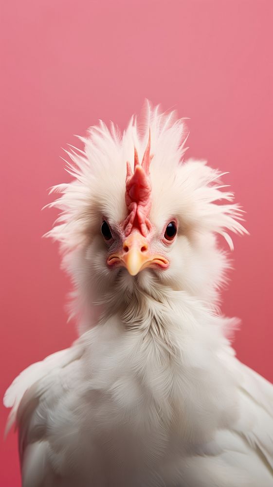 frizzle chicken animal bird beak. | Premium Photo - rawpixel