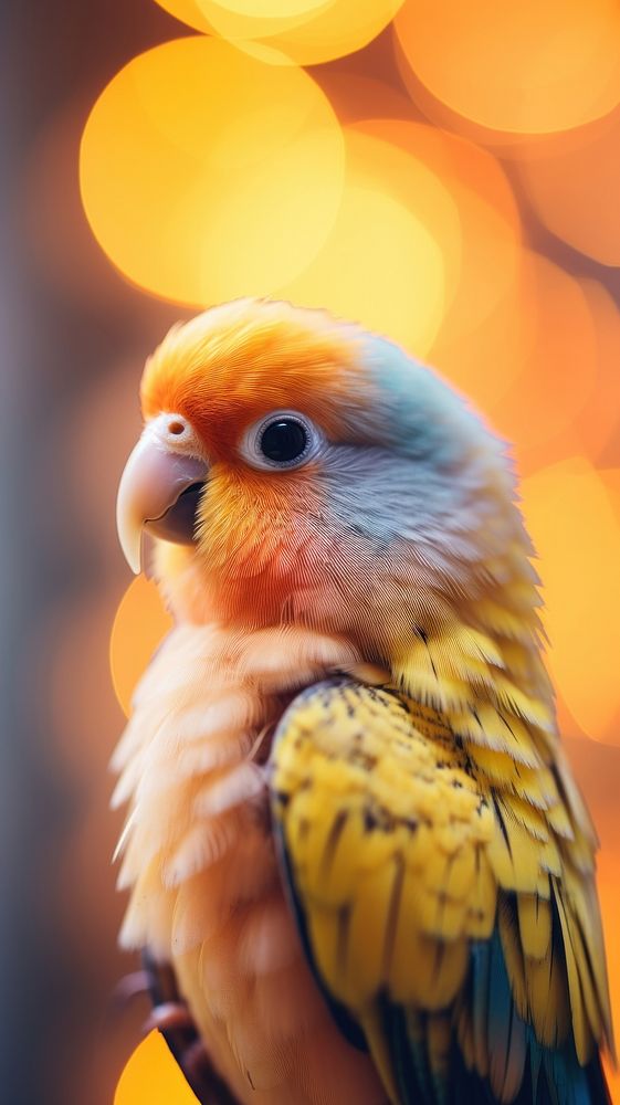 love bird animal parrot beak. | Free Photo - rawpixel