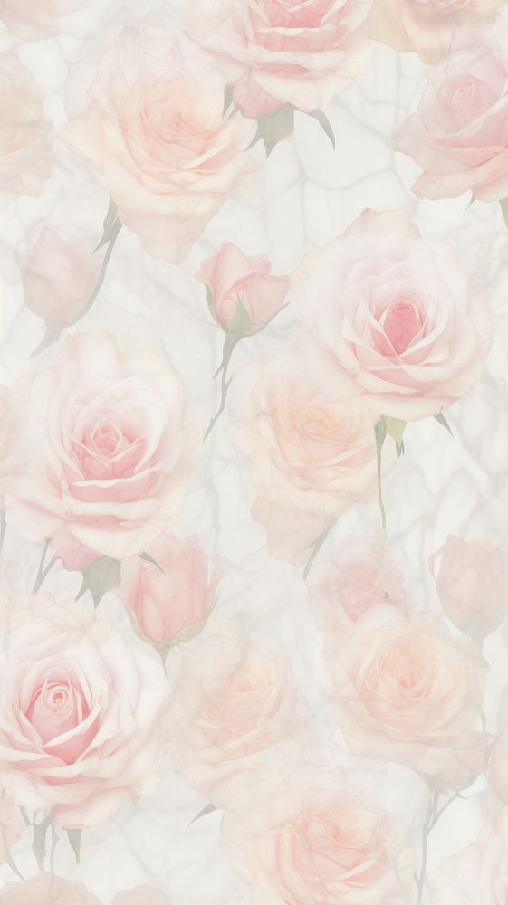 Rose pattern marble wallpaper backgrounds | Free Photo Illustration ...