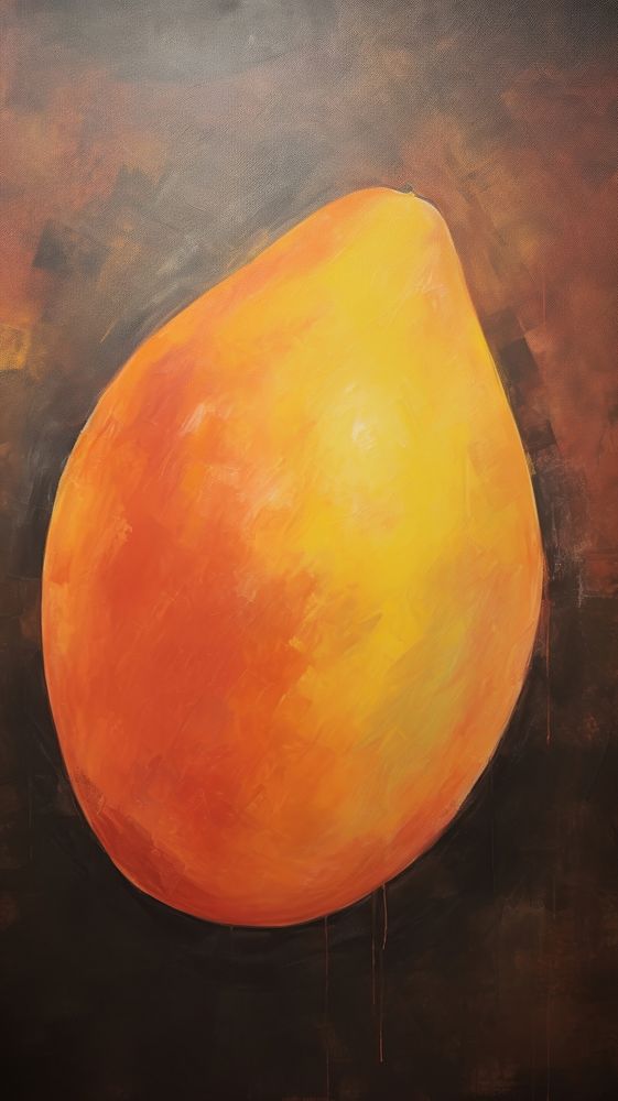 Acrylic paint mango painting art | Premium Photo Illustration - rawpixel