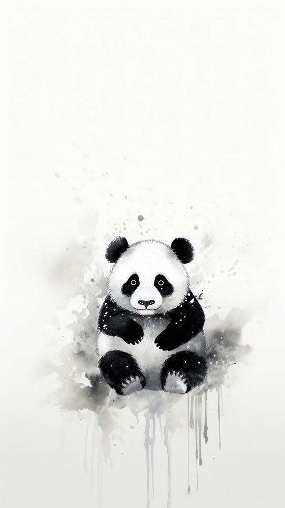 Panda wallpaper mammal nature bear | Premium Photo Illustration - rawpixel